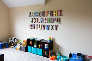 DIY Alphabet Wall – Jo McVey Photography