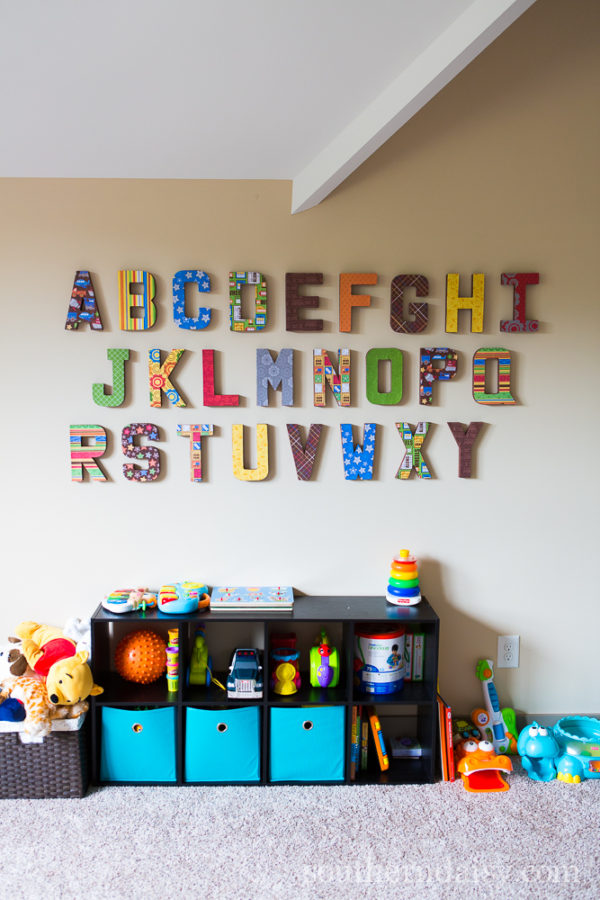 DIY Alphabet Wall – Jo McVey Photography